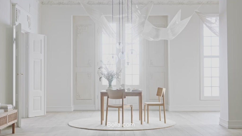 Double Up Extending Dining Table, Lacquered Oak by Bolia – ARIA