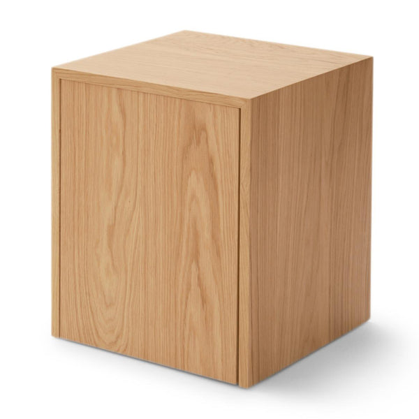 Mass Side Table & Storage by New Works, Walnut – ARIA