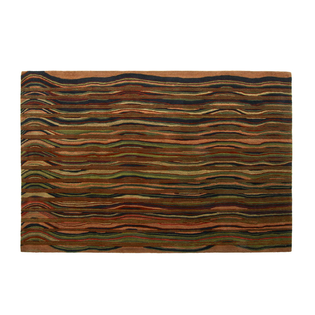 Strata Rug by Ligne Roset, Abstract Hand-Tufted Wool Rug 250 x 350cm – ARIA