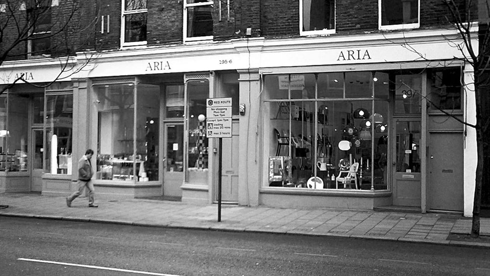 Aria Shop London, Our Heritage: 30 years of design history – ARIA