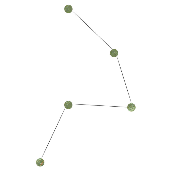 Azou 5 Wall Light by KDLN, Wall-mounted string lights marble – ARIA