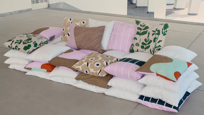 Cushions | Abstract Prints & Floral Patterns | Modern Linen Textiles – ARIA