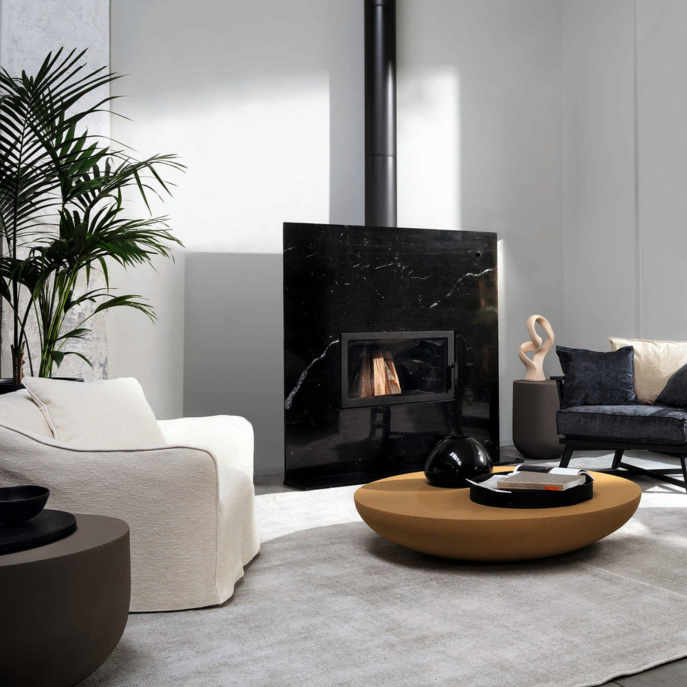 Heiko 41 Round Side Table in Clay by Gervasoni Modern Luxury – ARIA