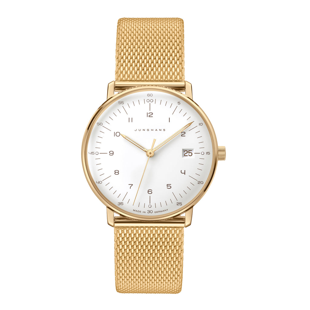 Max Bill Ladies Watch by Junghans, Gold bracelet, Luxury watches – ARIA