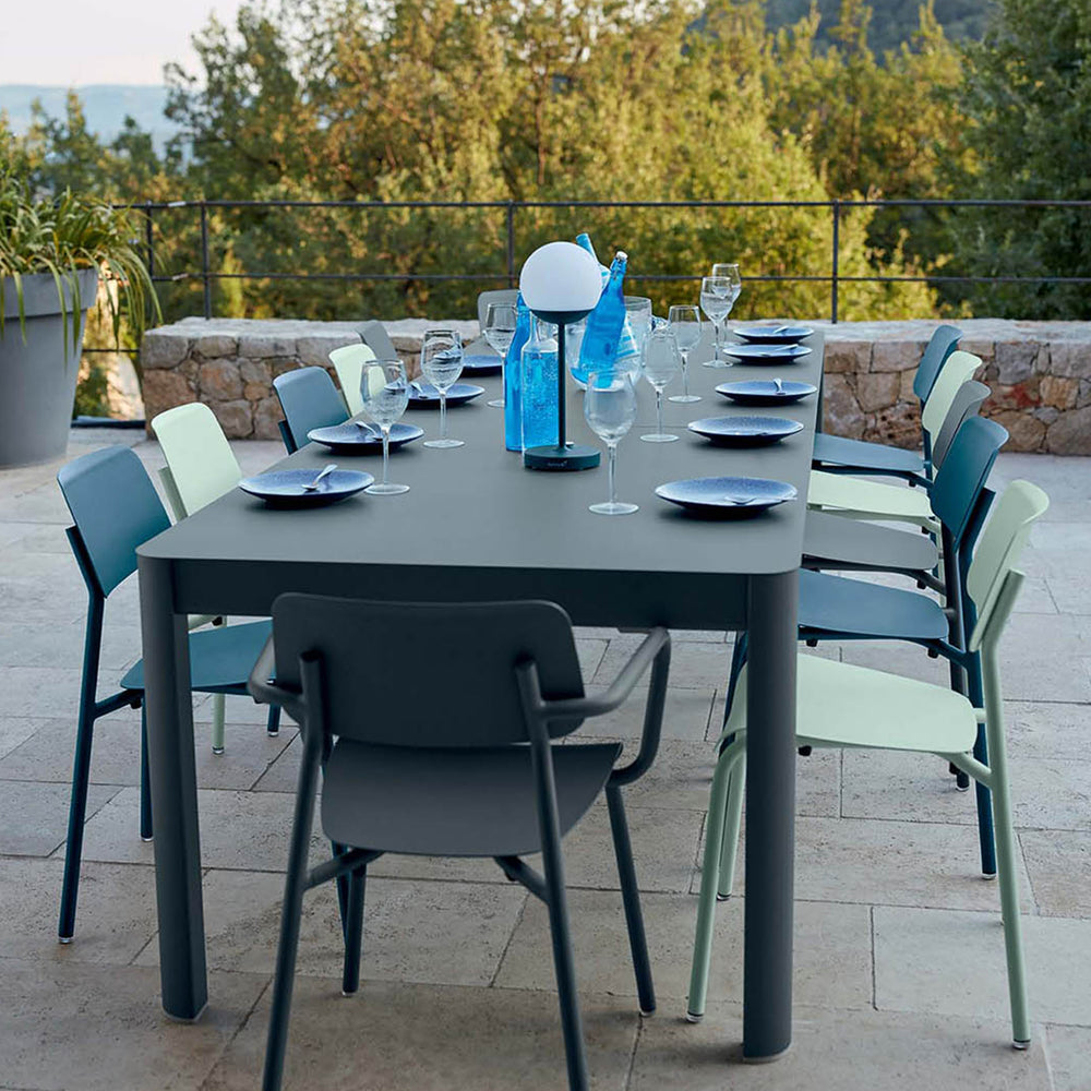 Ribambelle Extending Outdoor Table by Fermob, Metal Garden Furniture – ARIA