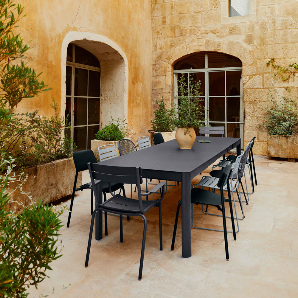 Ribambelle Extending Outdoor Table by Fermob, Metal Garden Furniture – ARIA