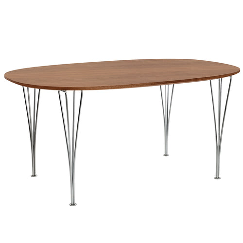 Superellipse Walnut Dining Table | Desk | Fritz Hansen – ARIA