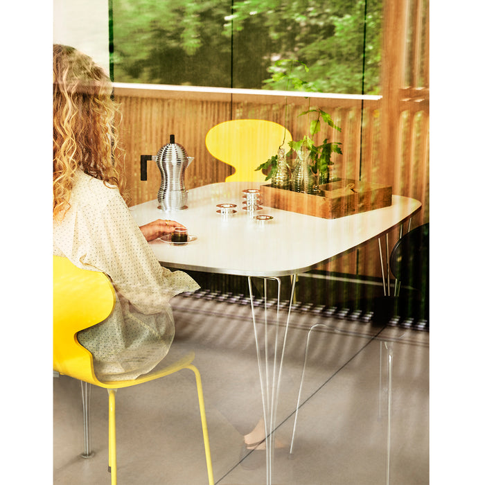 Superellipse White Dining Table | Desk | Fritz Hansen – ARIA