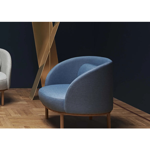 Fuuga Armchair, Mira Dust Green by Bolia, Luxury Upholstered Chair – ARIA