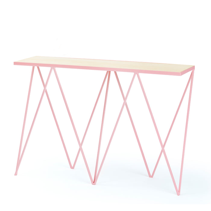 Giraffe Console Table by &New, Coloured Console Lacquered Steel – ARIA