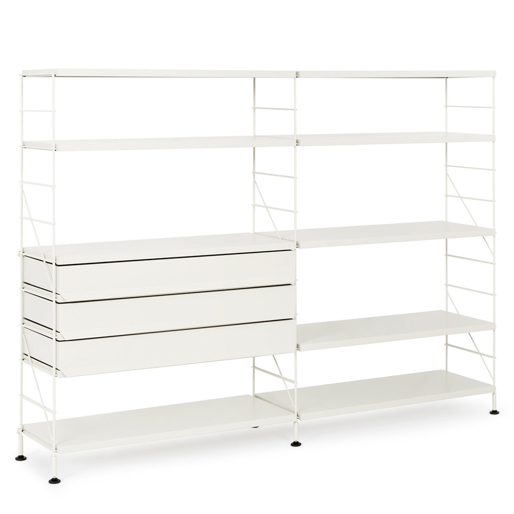 Tria Modular Shelving Unit 1 White by Mobles 114 | Modern Storage – ARIA