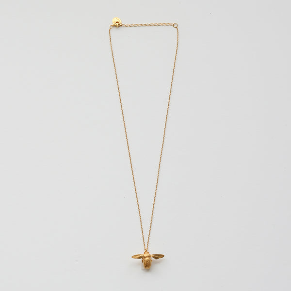 Bumble Bee Necklace, Gold Plated | Alex Monroe | Handmade Jewellery – ARIA