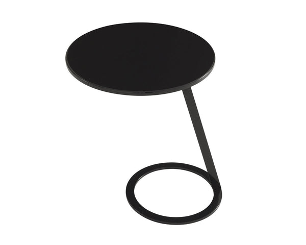 Good Morning Pedestal Table, Black by Ligne Roset | tables | Aria ...