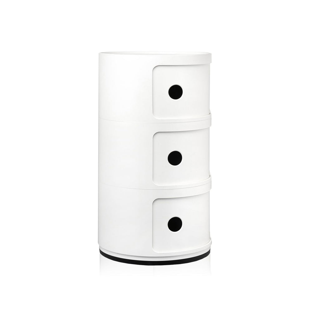 Componibili 3 Tier Storage Unit & Side Table by Kartell – ARIA