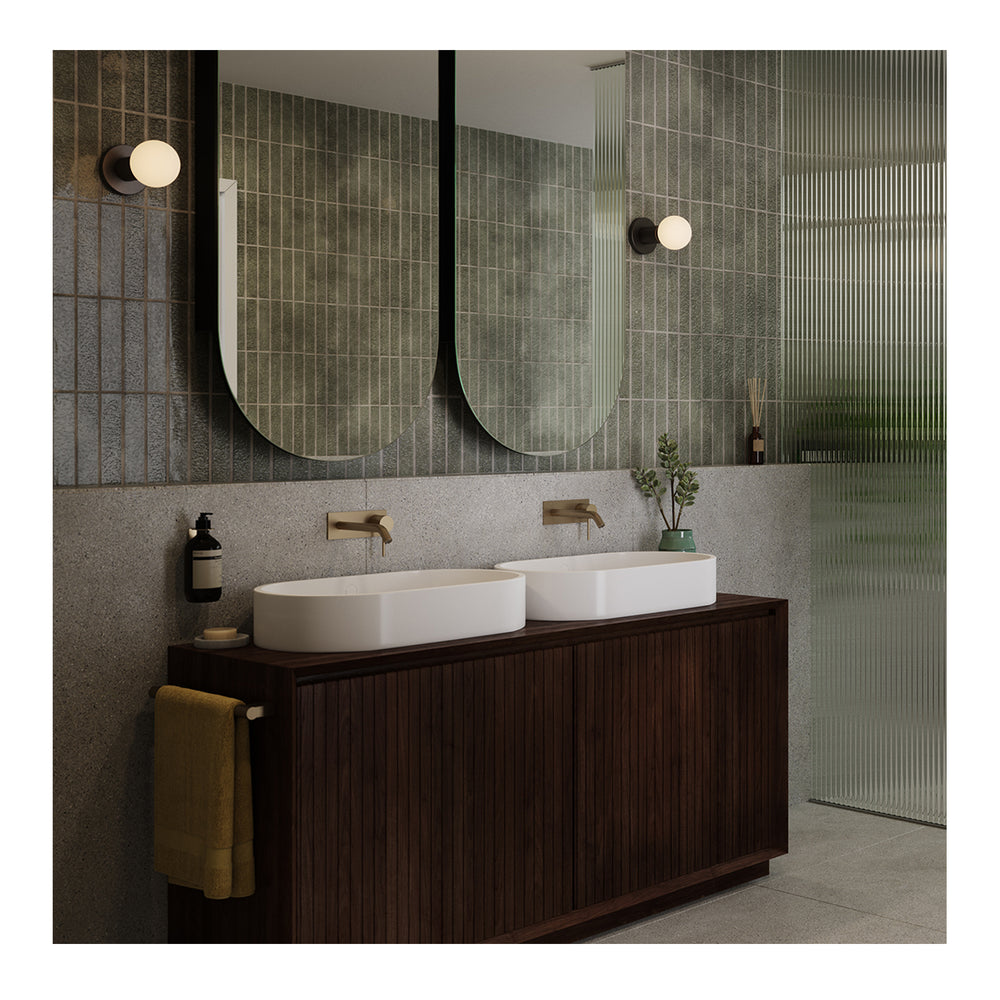 Lochan Indoor Outdoor Wall Light Fitting by Tala, IP44 Bathroom Light ...