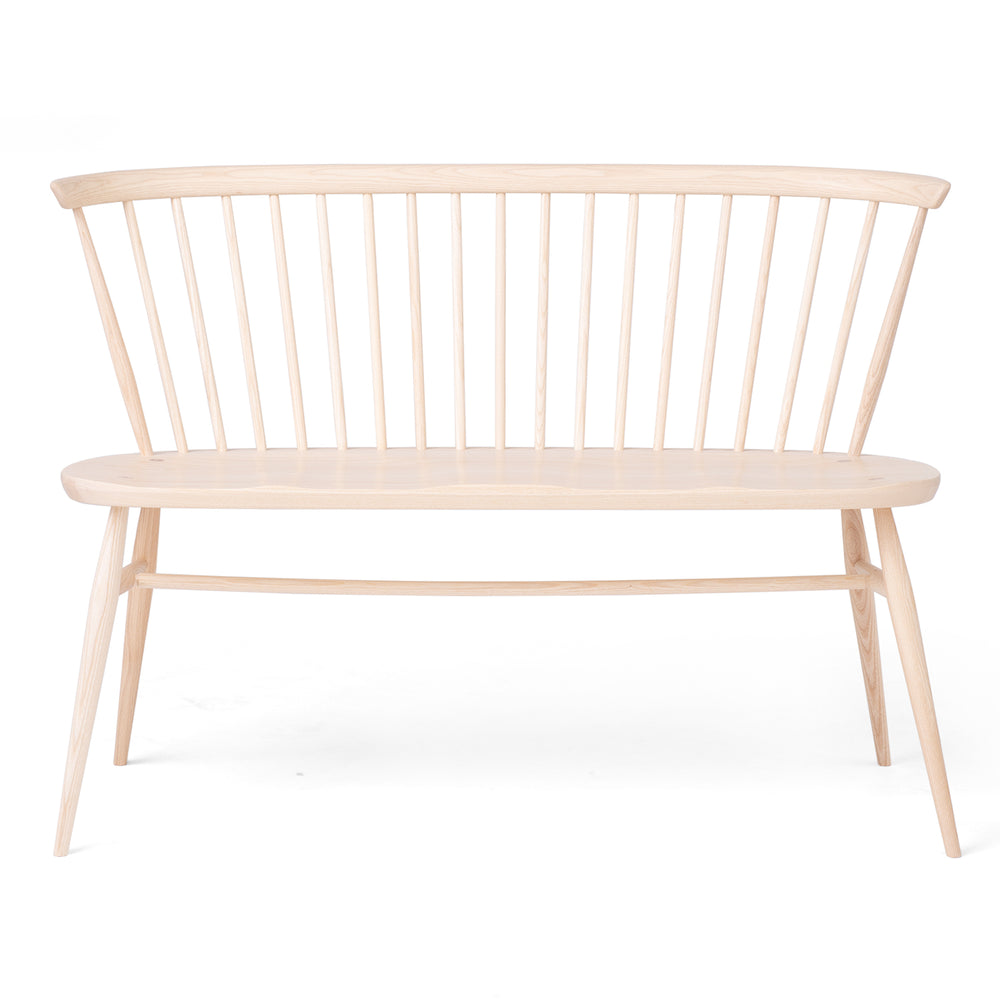 Ercol Loveseat, Mid-Century Dining Bench Solid Wood – ARIA