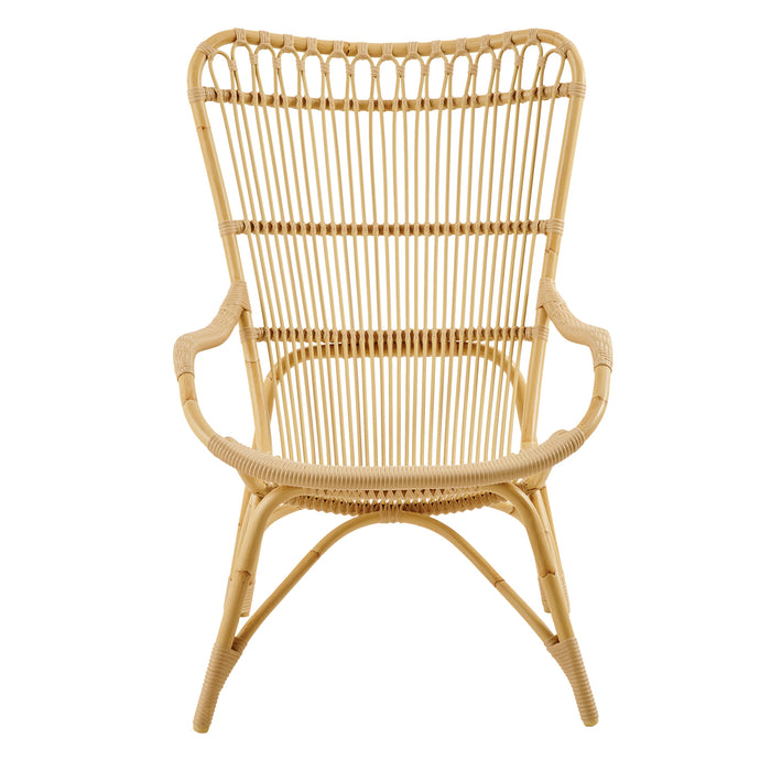 Monet High Back Outdoor Lounge Chair | Weatherproof Garden Lounger – ARIA