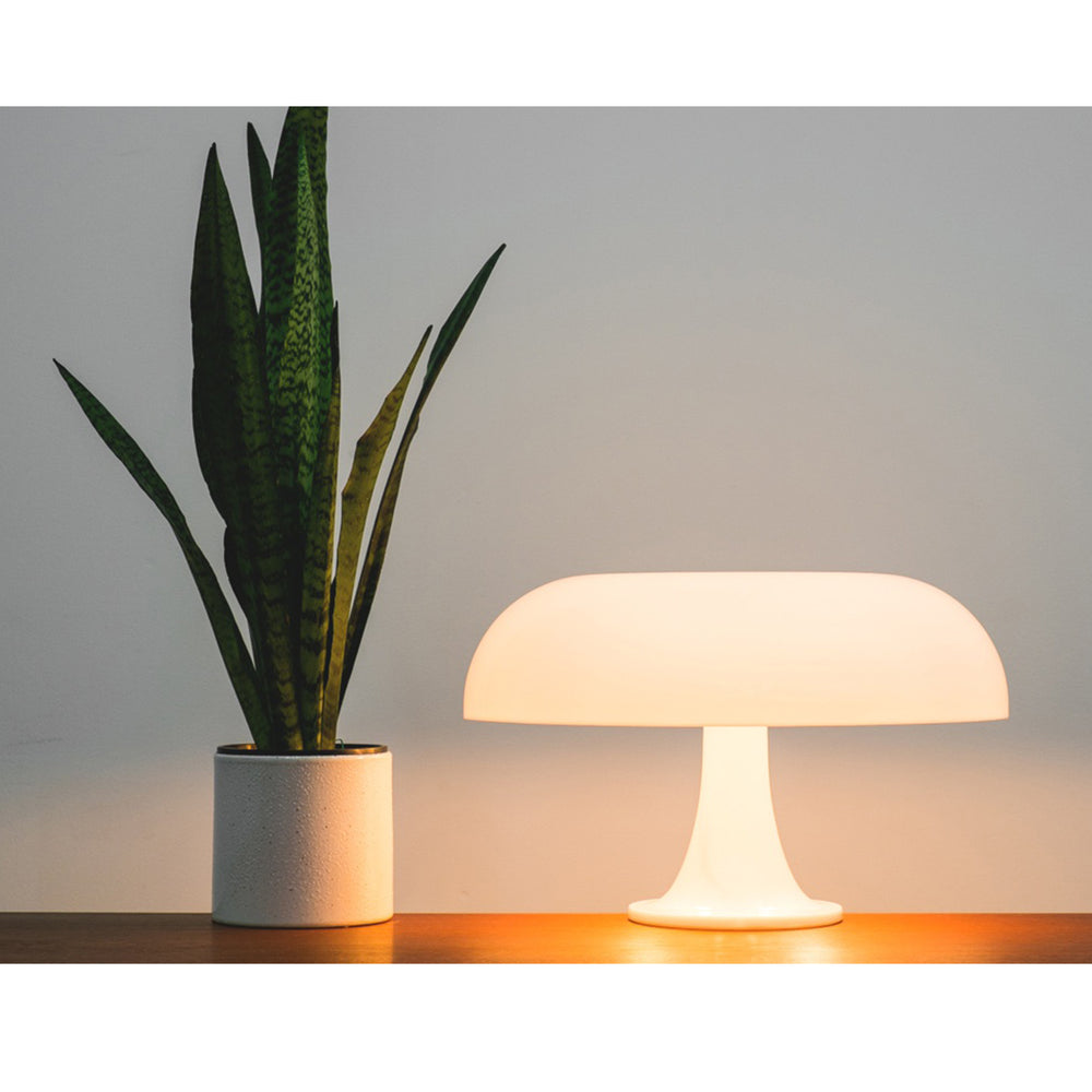 Nessino Table Lamp by Artemide, Mushroom Retro Desk Lamp – ARIA